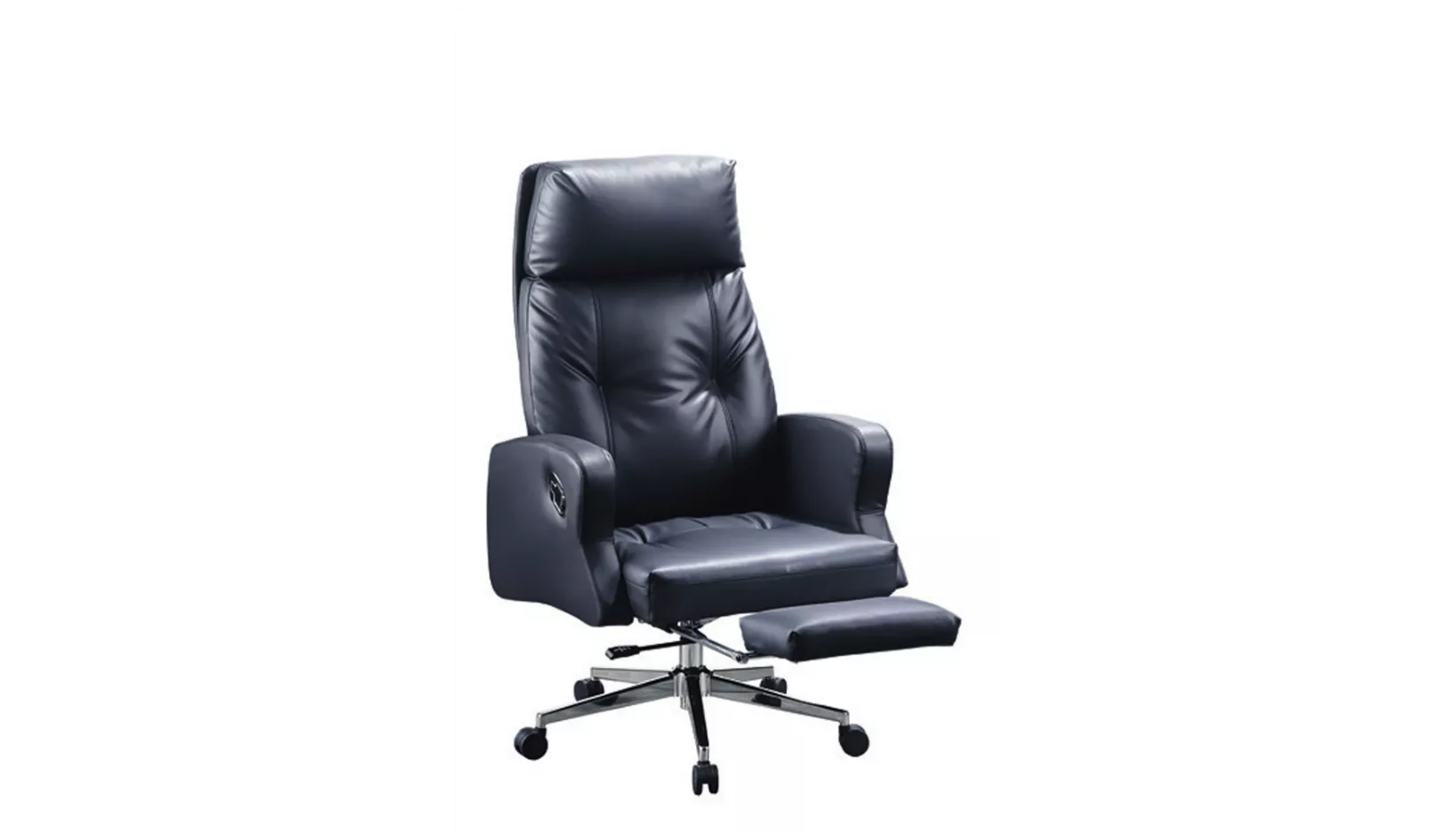 F070辦公椅(黑皮) | 源福傢俱｜One Home